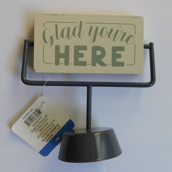 Office | Set Of 2 New Table Flip Sign Decorations Home Sweet Home ...